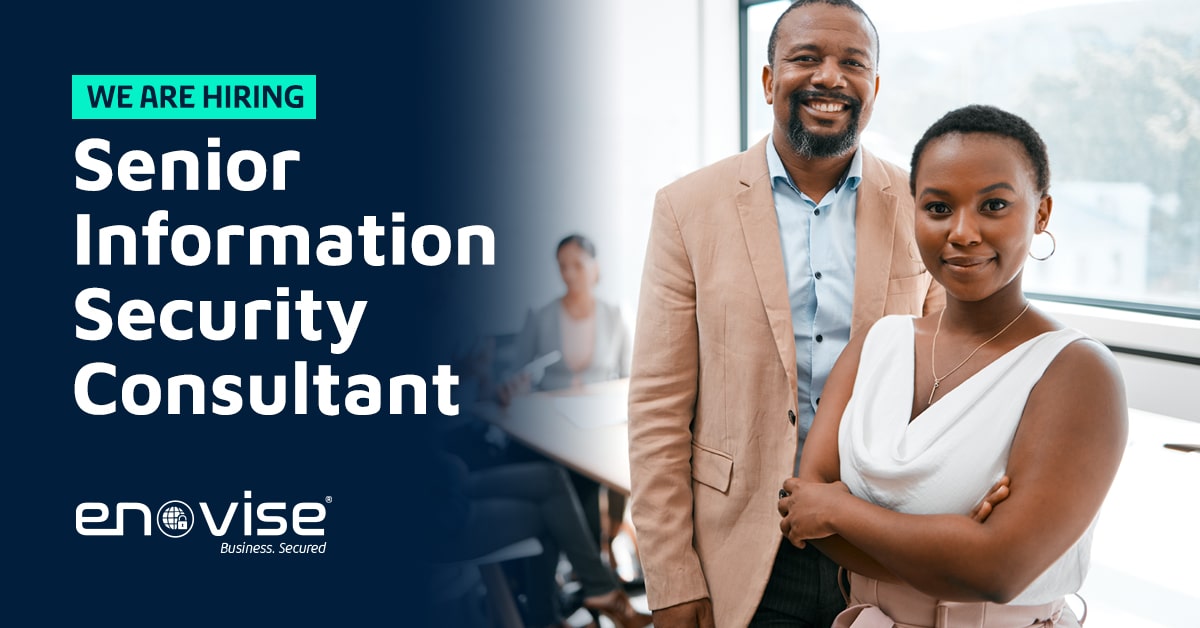 Senior Information Security Consultant • Enovise